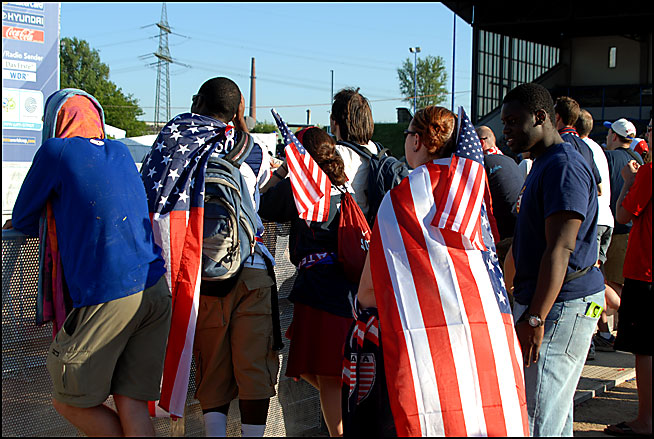 Celebrate America: Watch Today's World Cup Game