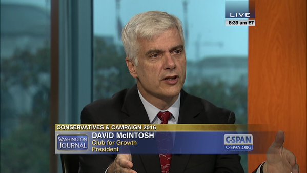 David McIntosh Depicts Changes in the Conservative Movement