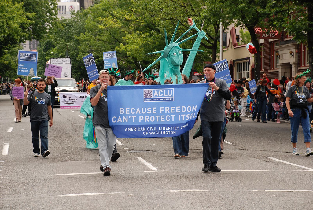 ACLU Talks Big Game About Free Speech While Attacking It Unrelentingly