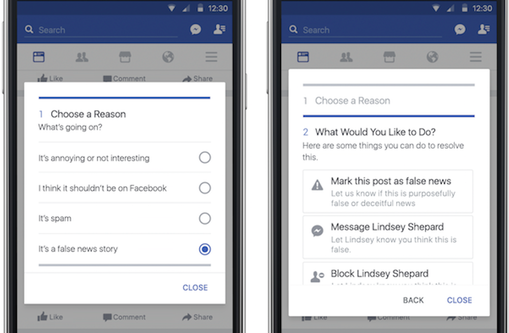 Facebook's Solution To 'Fake News': Let Mobs Decide Who Gets Censored