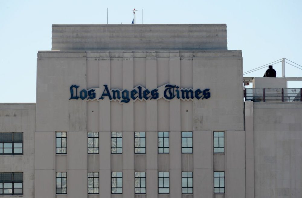 Los Angeles Times Speaks Out About 300 Anti-Trump Editorials