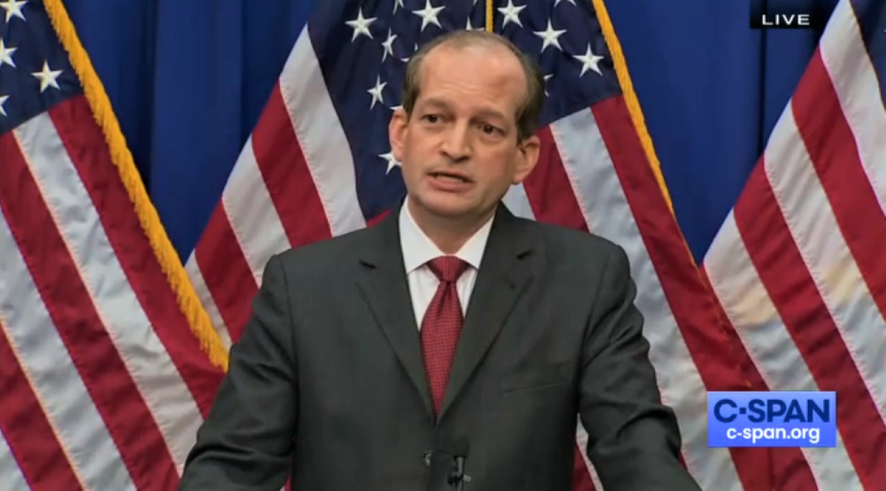 Labor Secretary Alexander Acosta Defends Actions In Epstein Plea Deal
