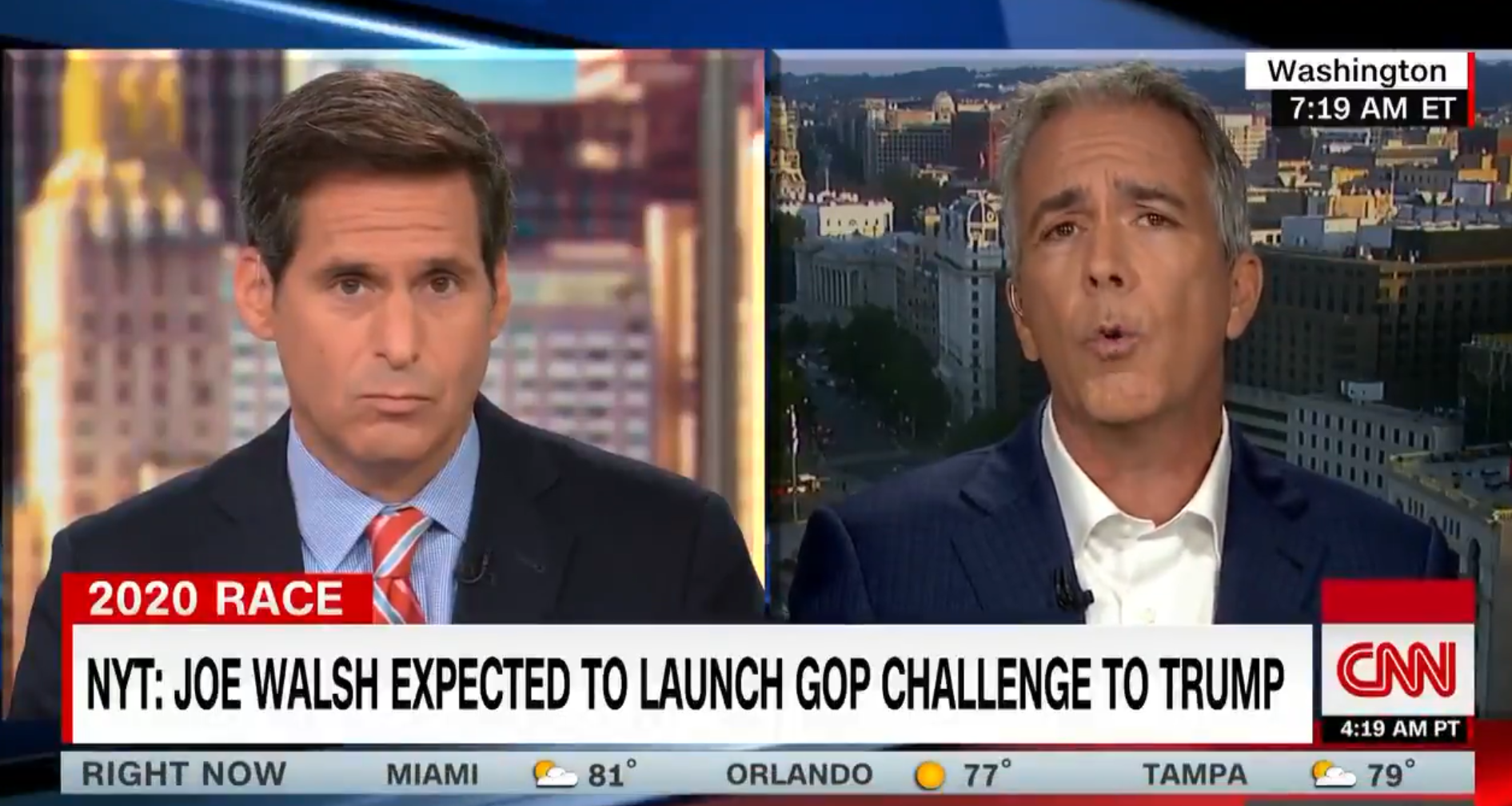 Republican Presidential Candidate Joe Walsh Call His Own Party A Cult