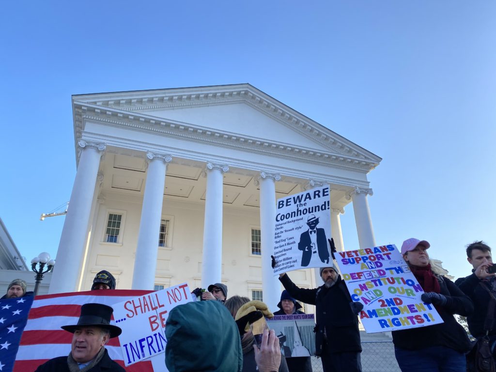 Thousands March For Gun Rights Peacefully In Virginia Despite Riot Fears
