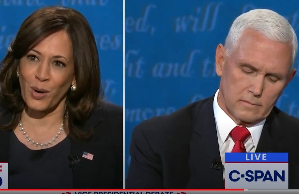 CCP Censors Pence's Debate Comments On China But Airs Harris's