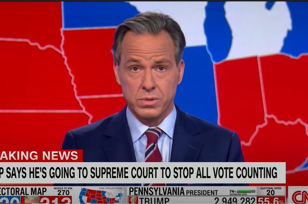 Russia Hoaxer Jake Tapper Says GOP Must Concede Defeat...Or Else