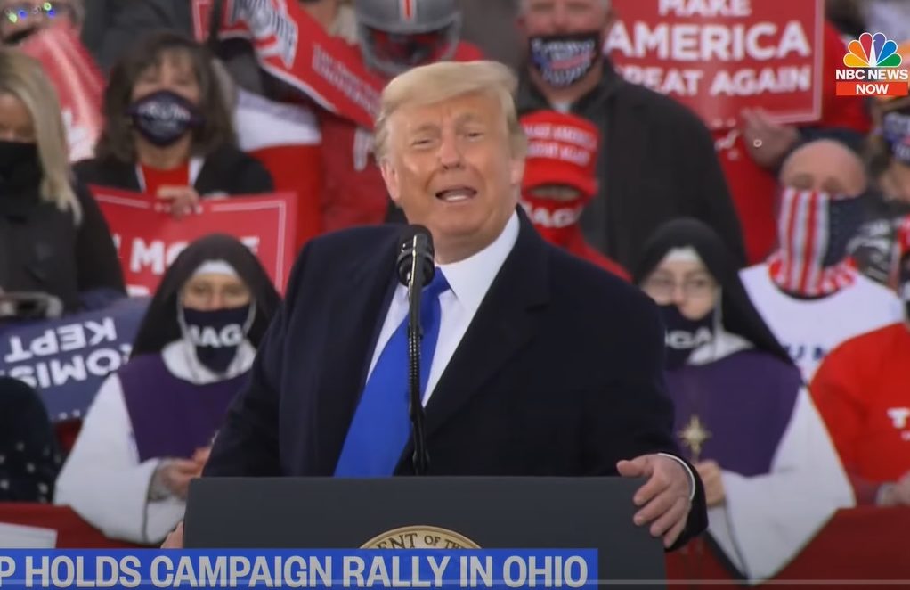 President Donald Trump Captures Swing-State Ohio