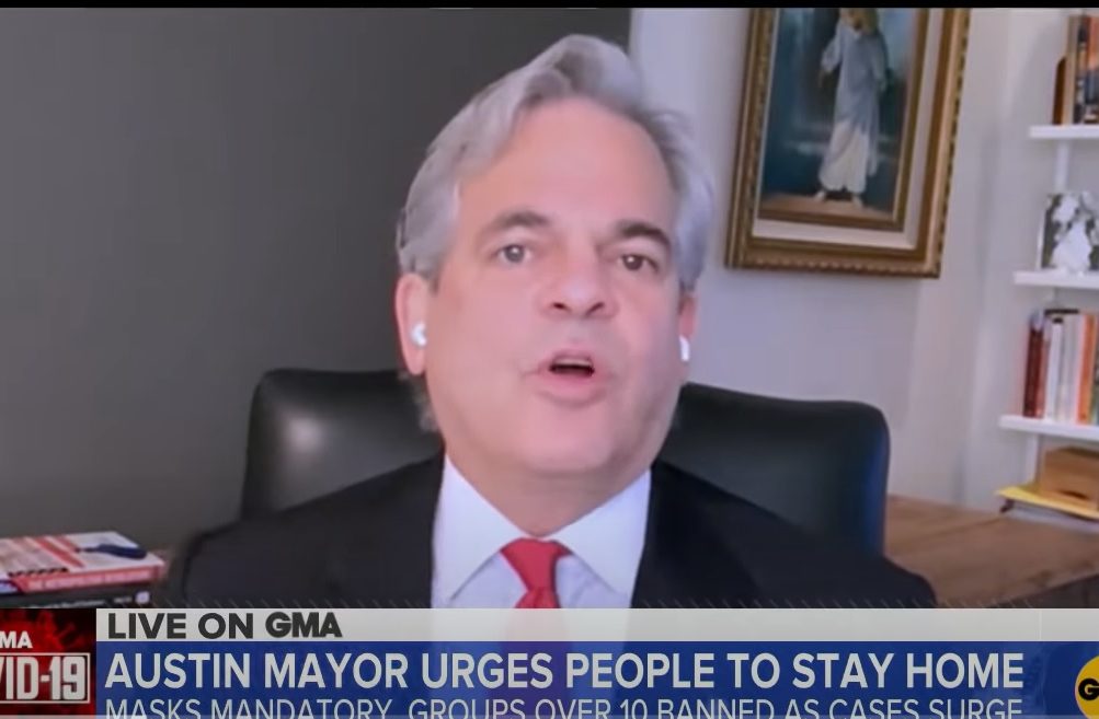 Austin Mayor Threatens Residents With Lockdown While In Cabo