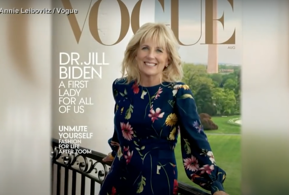Jill Biden's Vogue Cover Proves The Magazine Prioritizes Politics Over ...