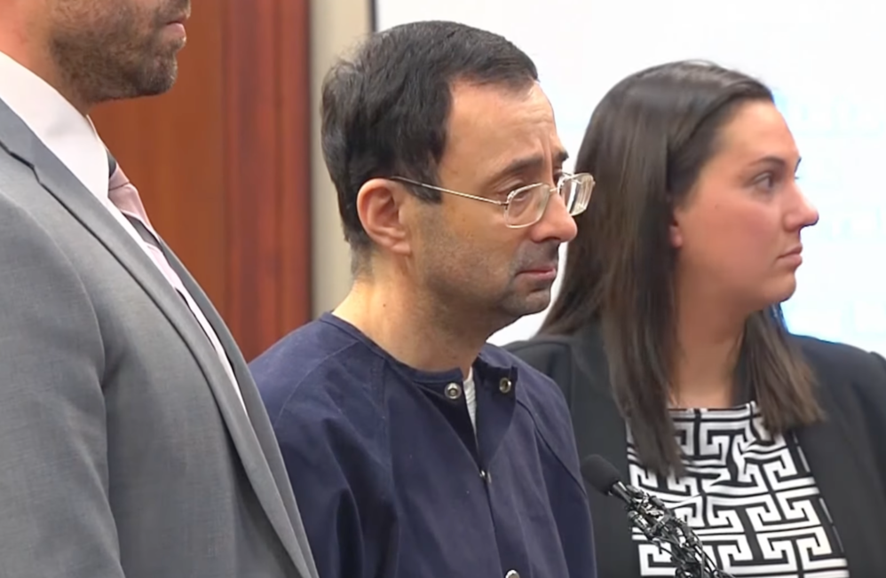 While Nassar Spends Thousands In Prison, His Victims Get $8 Per Month