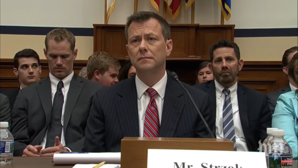 Russia Hoaxer Strzok Peddles Another Trump Conspiracy Theory