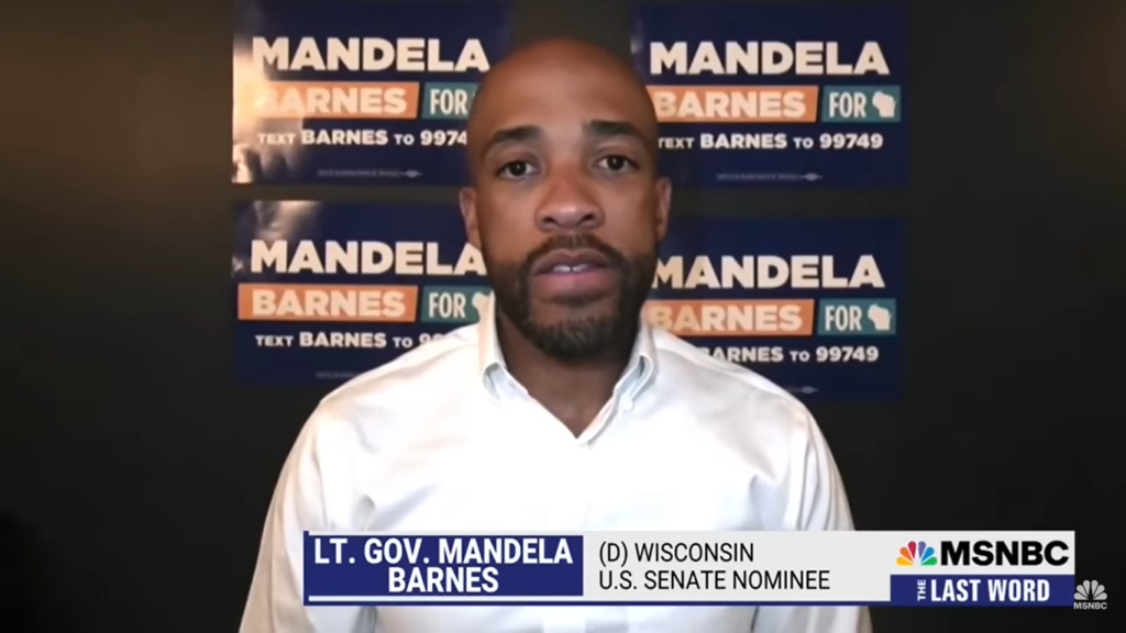 Mandela Barnes Caught With Another Fake Police Endorsement