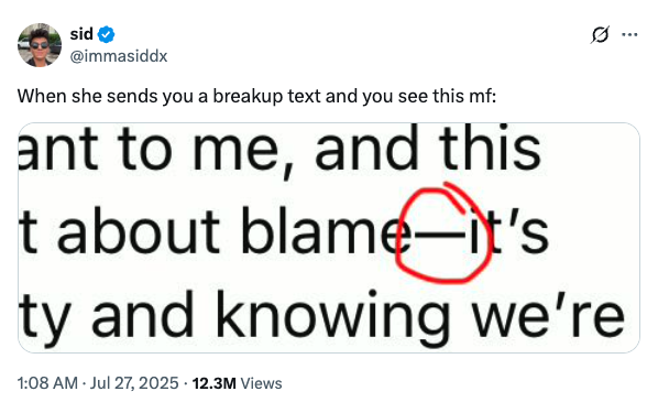 Real Writers Shouldn't Ditch The Em Dash Just Because AI Uses It