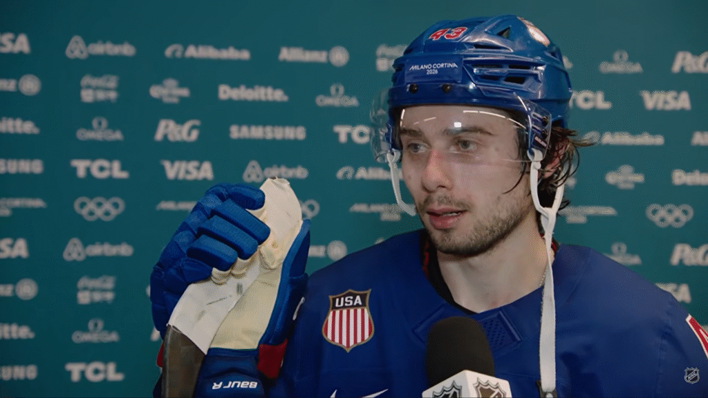 USA Hockey Player Touts His 'Love' For America After OT Win